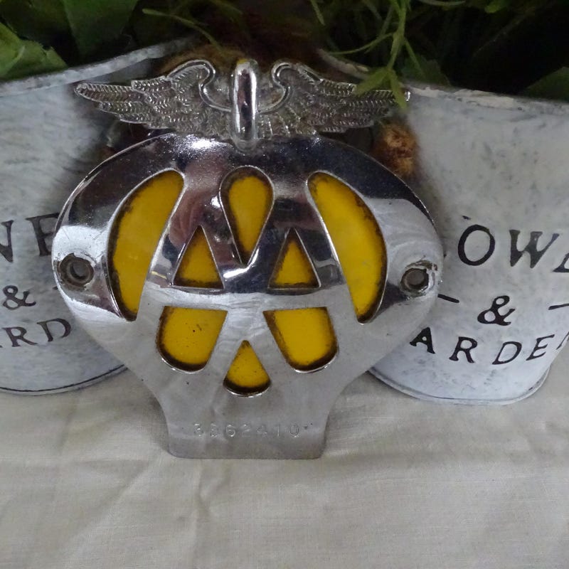 Vintage Aa Badge - Etsy UK