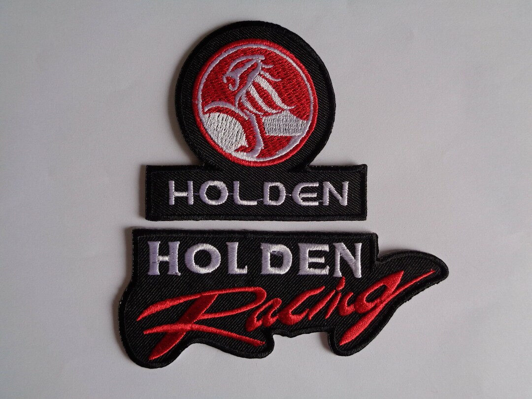 Holden Racing Patch Iron on or Sew on Patches Embroidered Australia ...