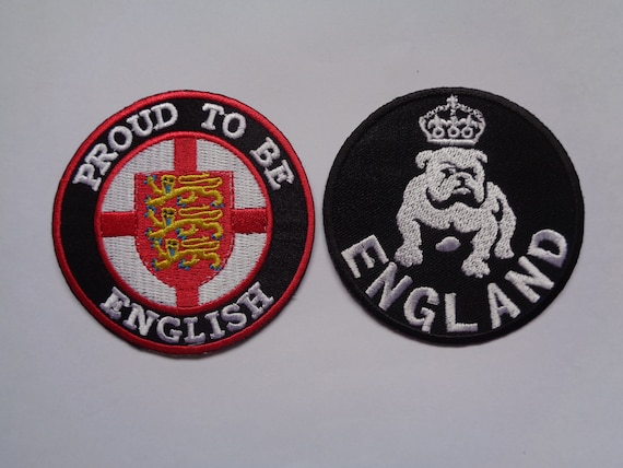 England Patch Iron On Or Sew On Patches Embroidered St George | Etsy