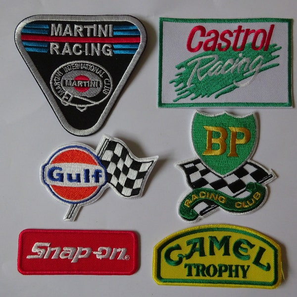 Racing Patches Embroidery - Etsy