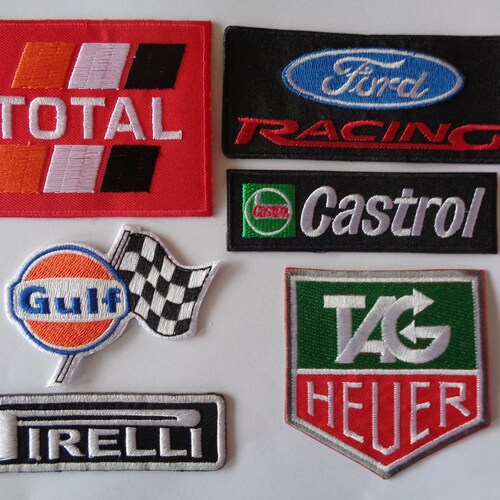 Motor Sport Racing Patch Iron on or Sew on Patches Embroidered - Etsy
