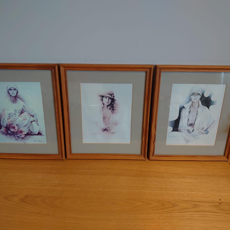 Vintage Sara Moon Art - Etsy