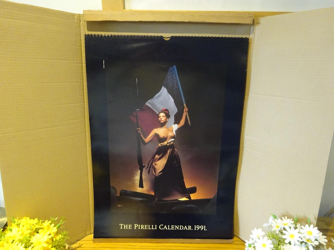 Rare 1991 Pirelli Calendar Pirelli in Fantastic Condition in It's ...