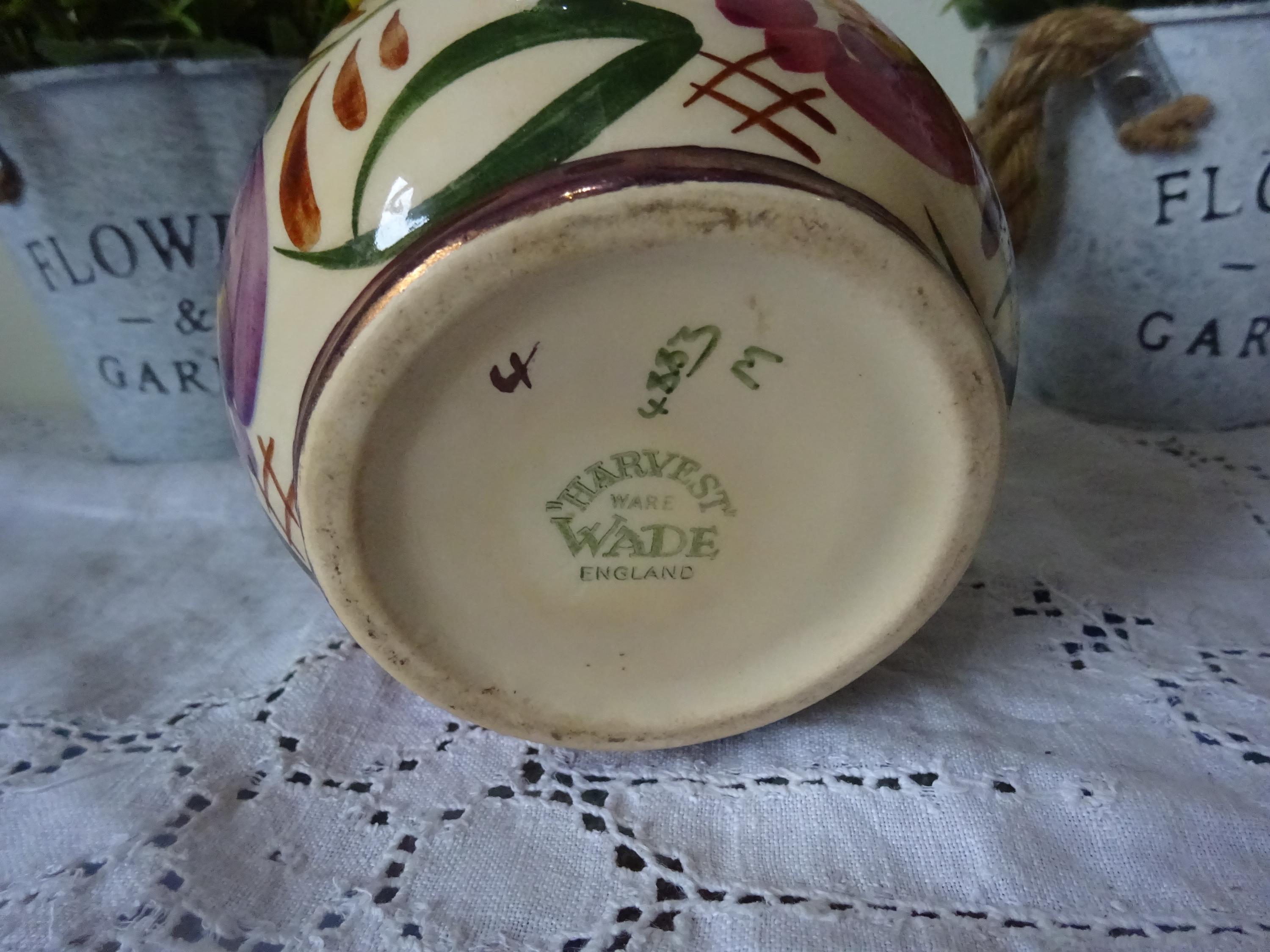 Vintage Wade Lustre Jug Harvest Ware Collection Circa 1950's 10 X 10 X ...