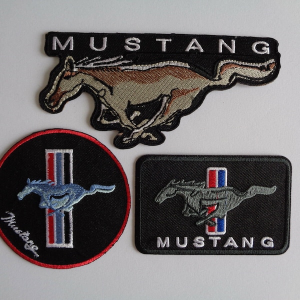 Mustang Sew in Patch - Etsy