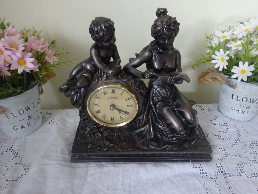 Vintage Juliana Clock German Quartz Movement in Full Working Order ...