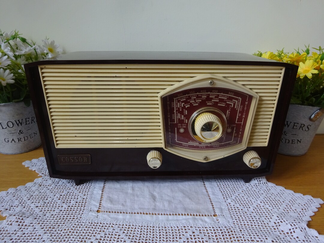 Very Rare Bakelite Vintage Radio Case Cossor Radio Case for Smart ...