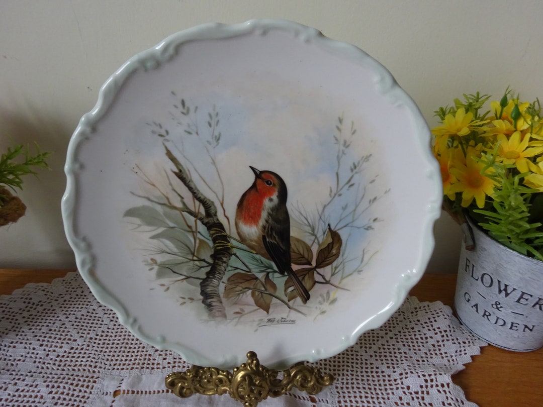 Royal Albert Fine Bone China Plates From the Woodlands Birds Designed ...