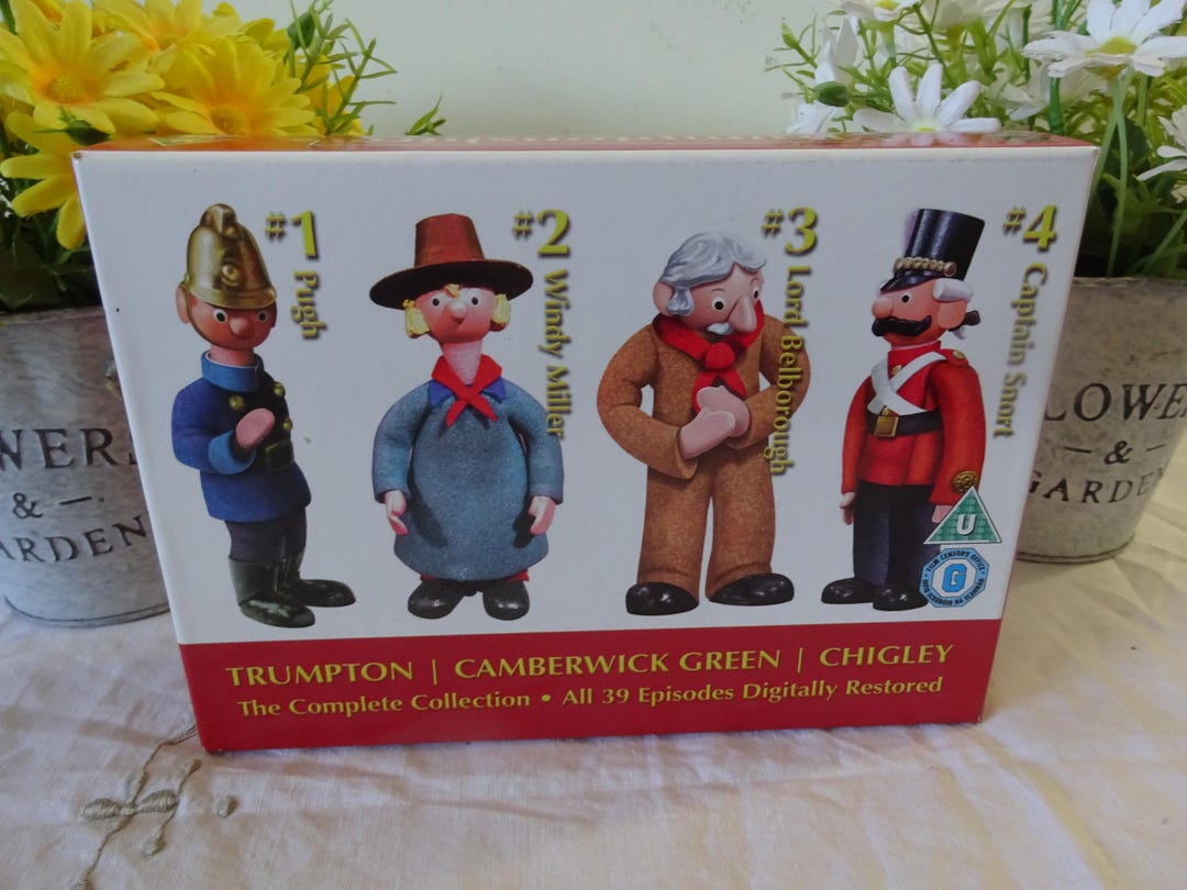 Trumpton Boxed Set of DVDS Camberwick Green Box Set All 39 Episodes ...