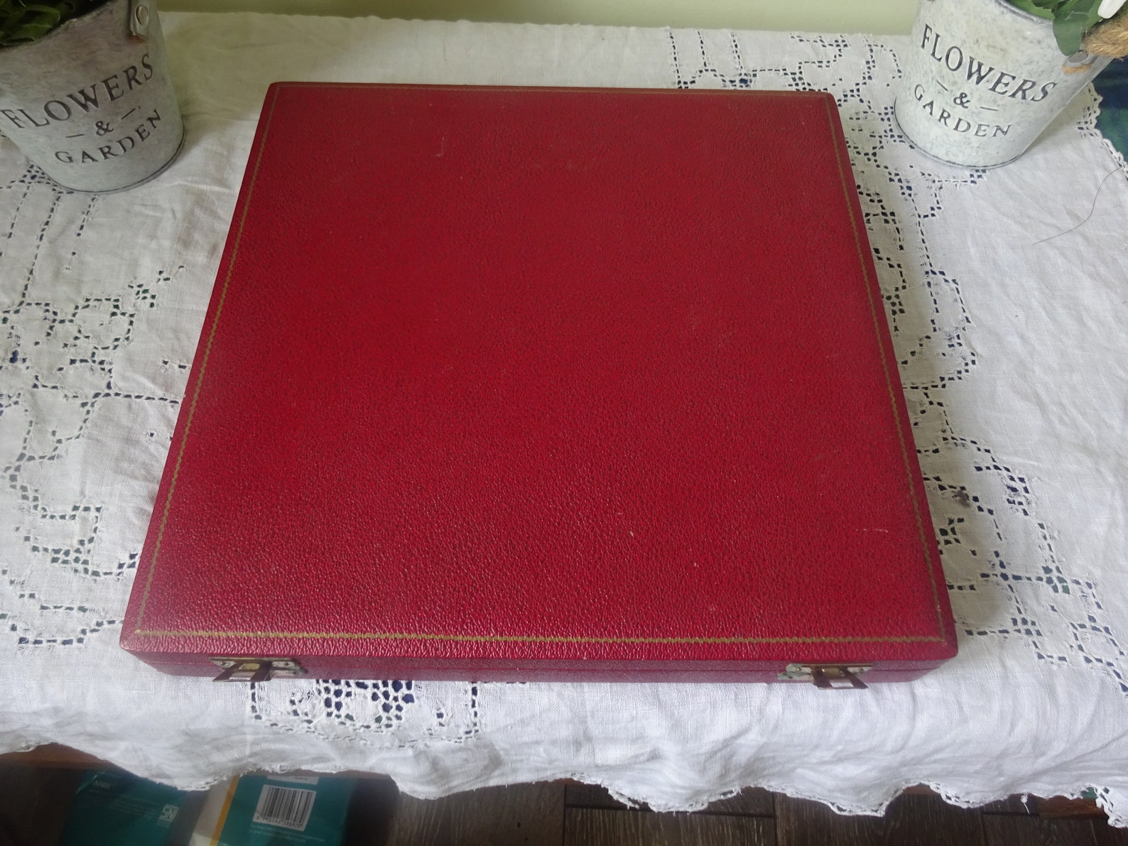 Vintage Harrods Stag Antler Handle Cutlery Set Stainless Steel With ...