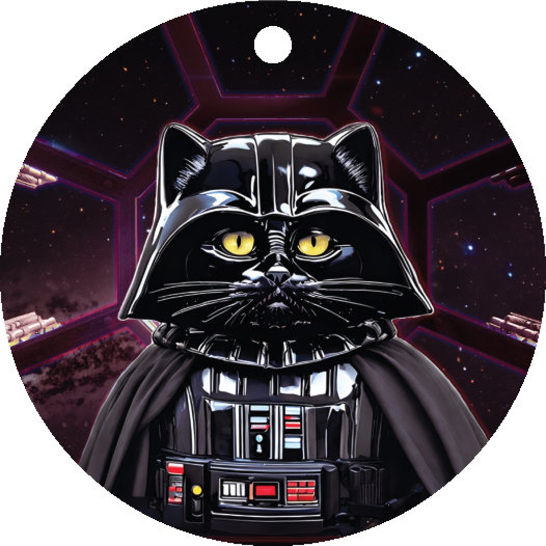 Cat Vader Ornament - Etsy