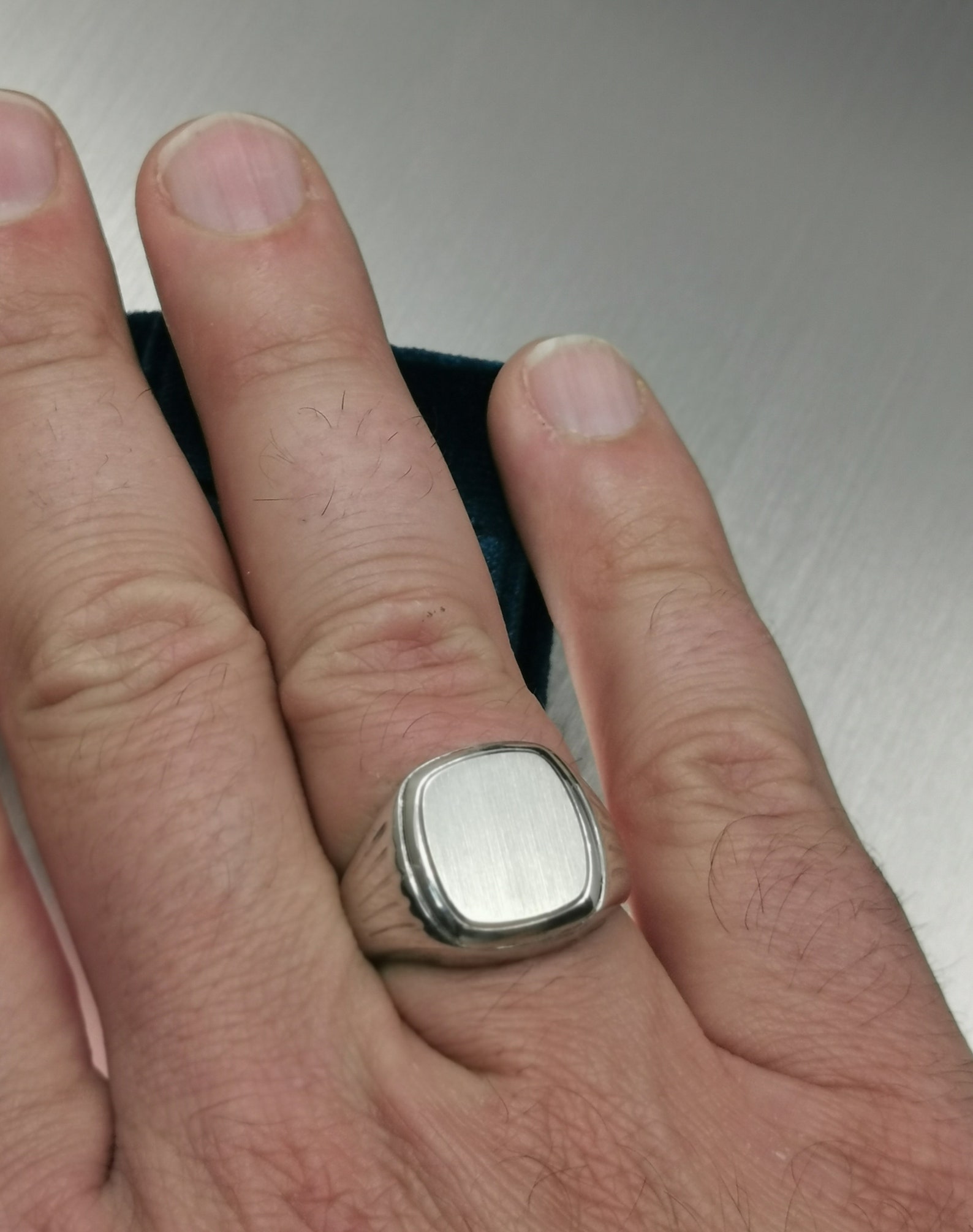 Antique German Ring Silver Signet Ring Perfect for | Etsy