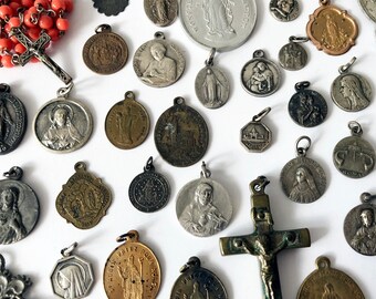 Religious medals | Etsy