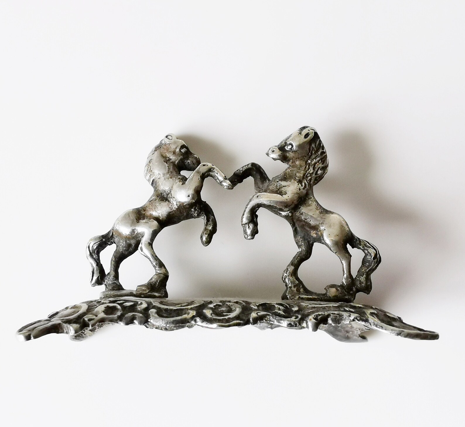 Rare Antique German Hand-made Miniature Silver Sculpture | Etsy