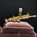 Vintage 925 Silver Machine Gun Charm Gun Pendant Rifle - Etsy