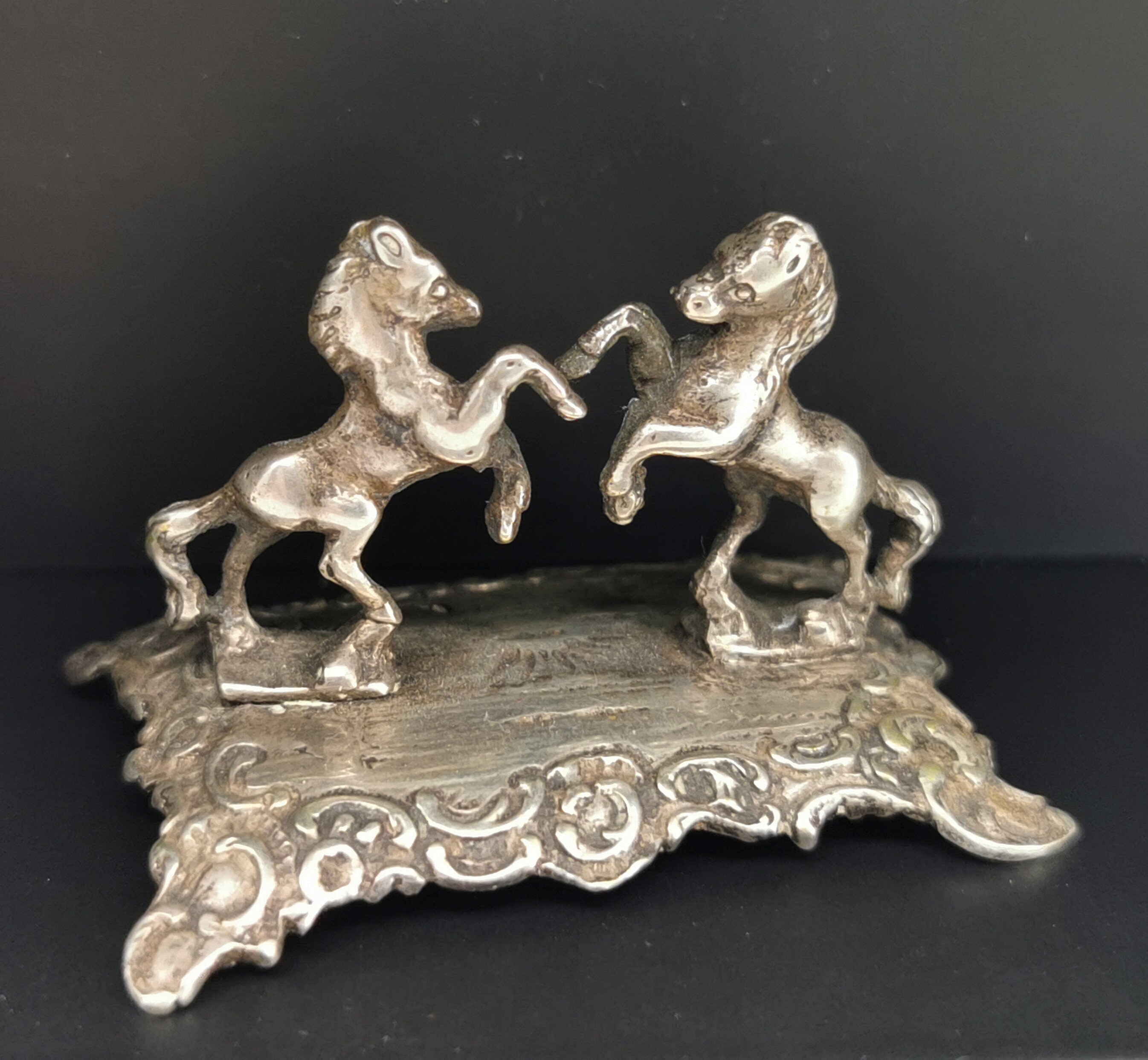 Rare Antique German Hand-made Miniature Silver Sculpture | Etsy