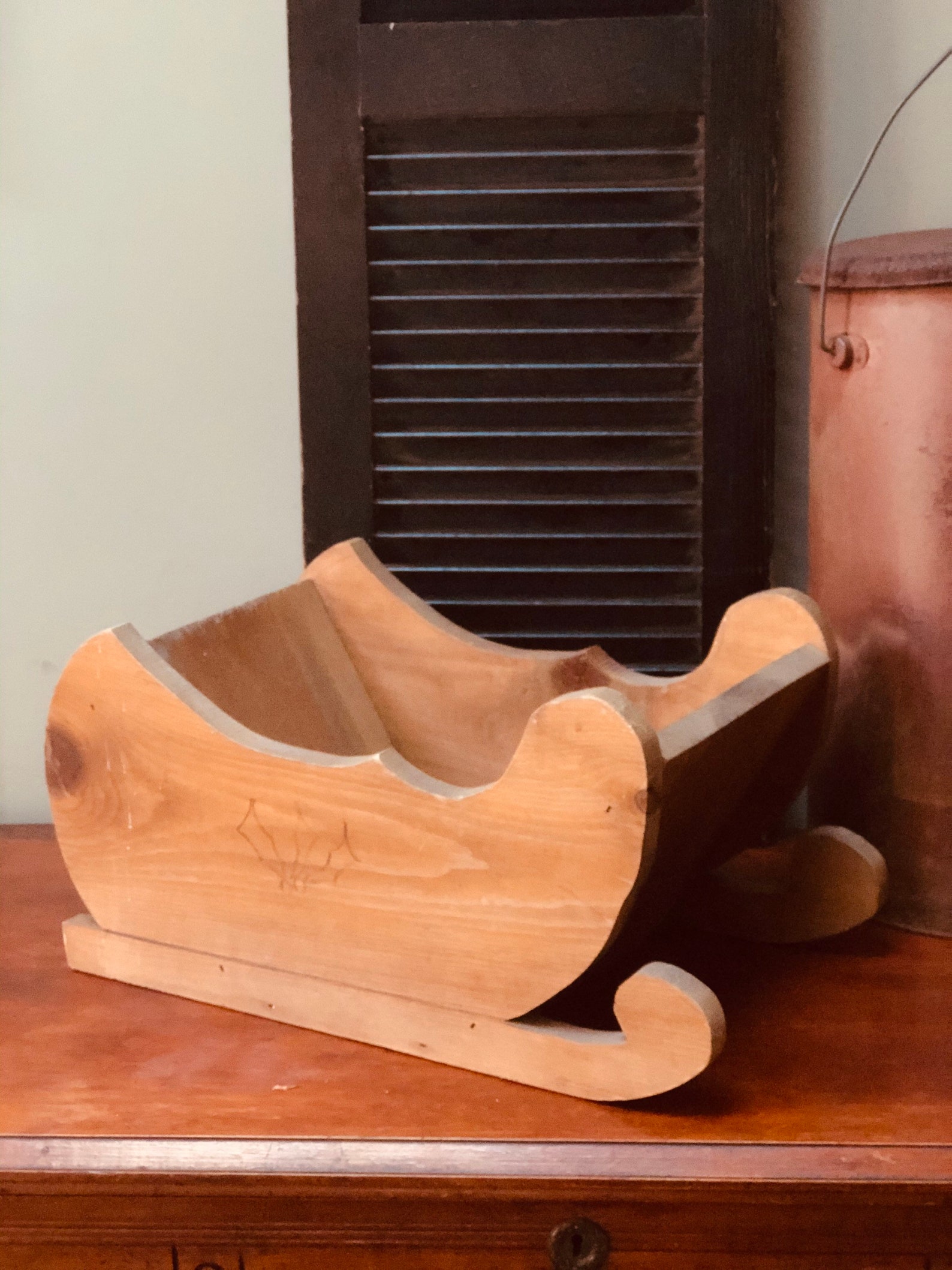 Vintage Sleighs Collection of 3 Wood Handmade Rustic Farmhouse - Etsy