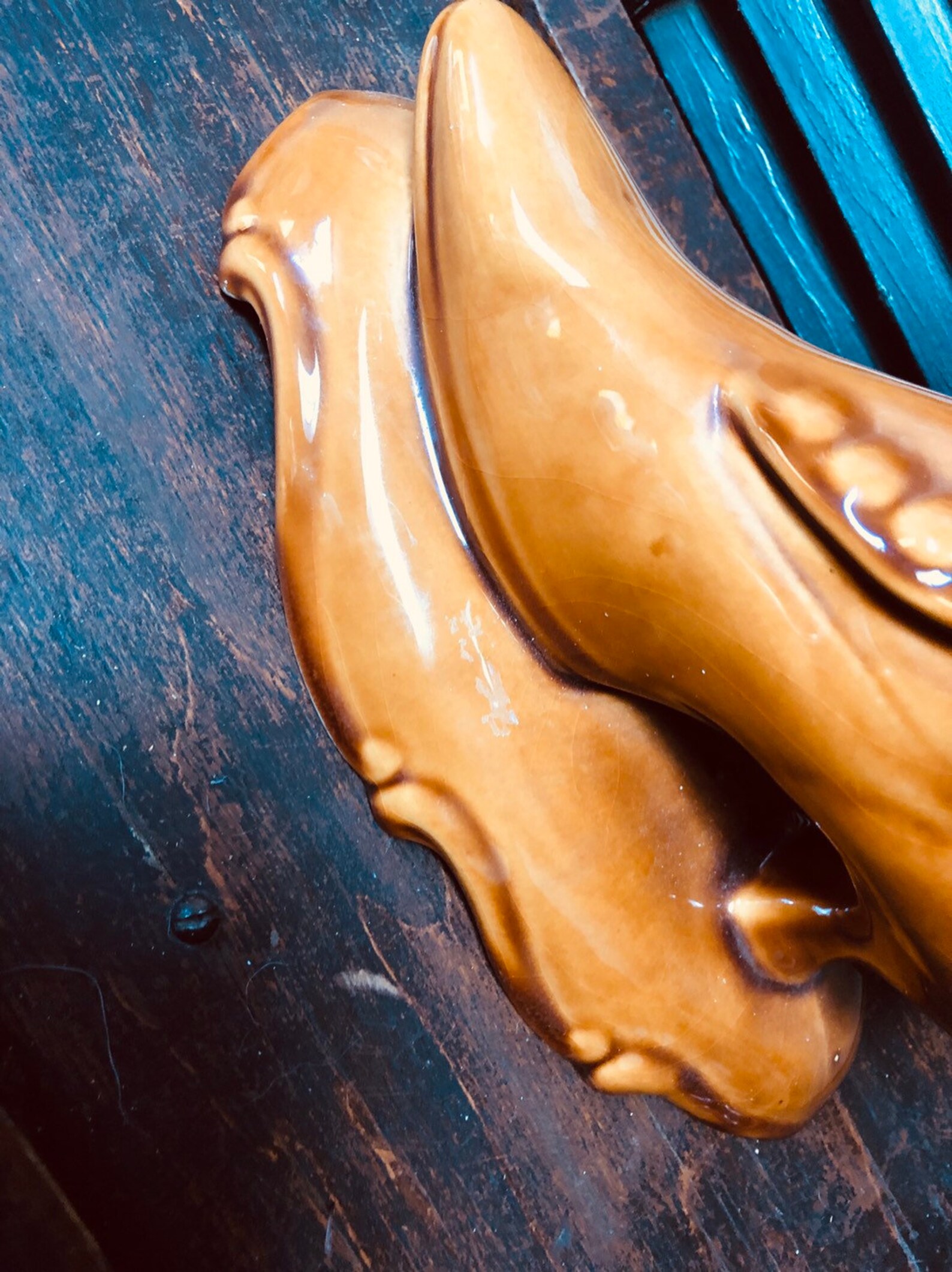 Ceramic Victorian Buttoned Boot Boho Decor CALIF USA 1224 Boot | Etsy