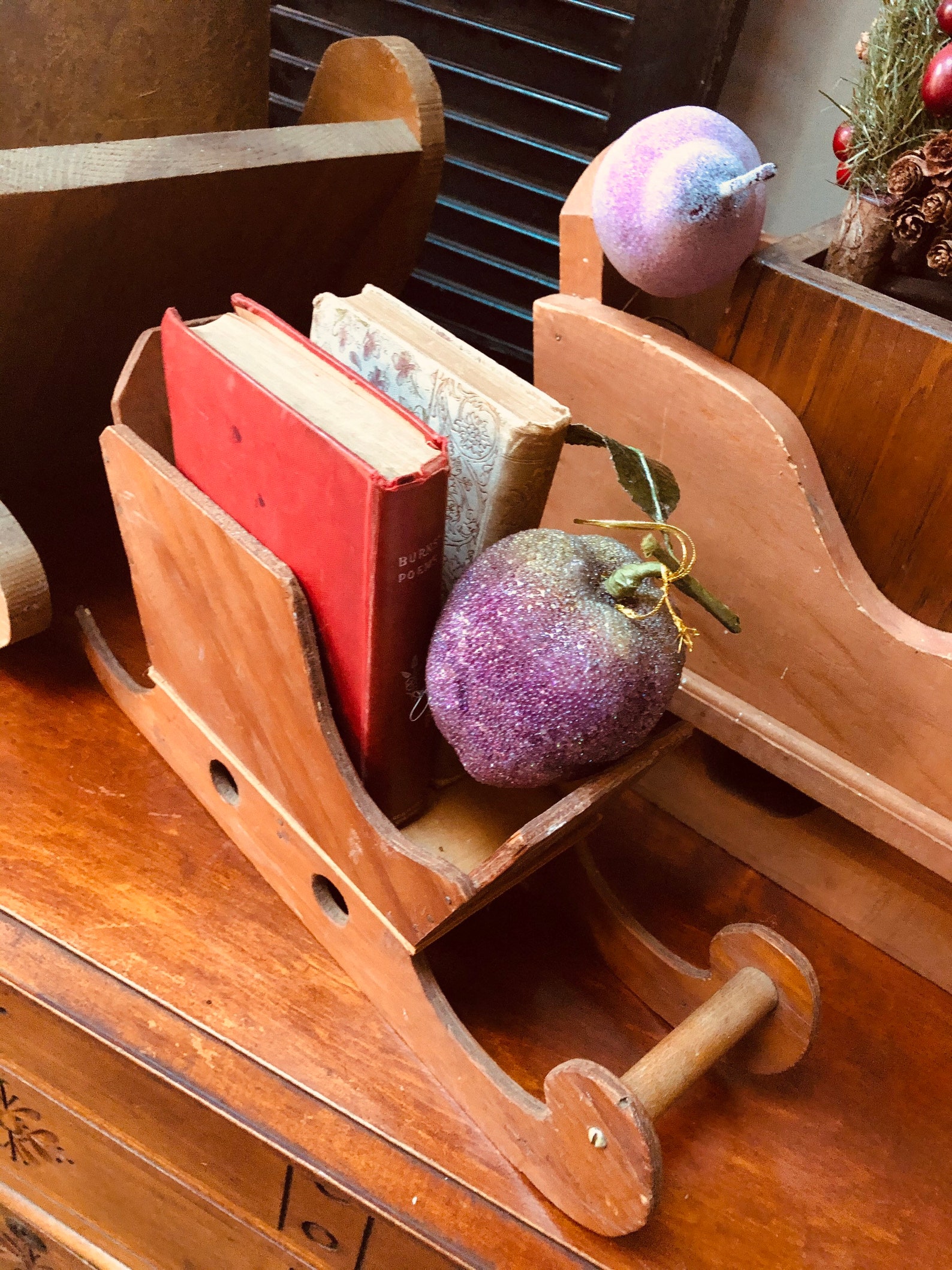 Vintage Sleighs Collection of 3 Wood Handmade Rustic Farmhouse - Etsy