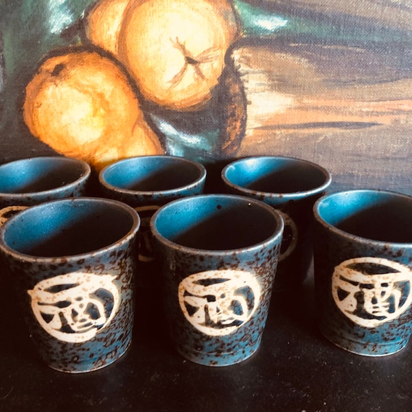 Japanese Ceramic Shot Glasses - Etsy