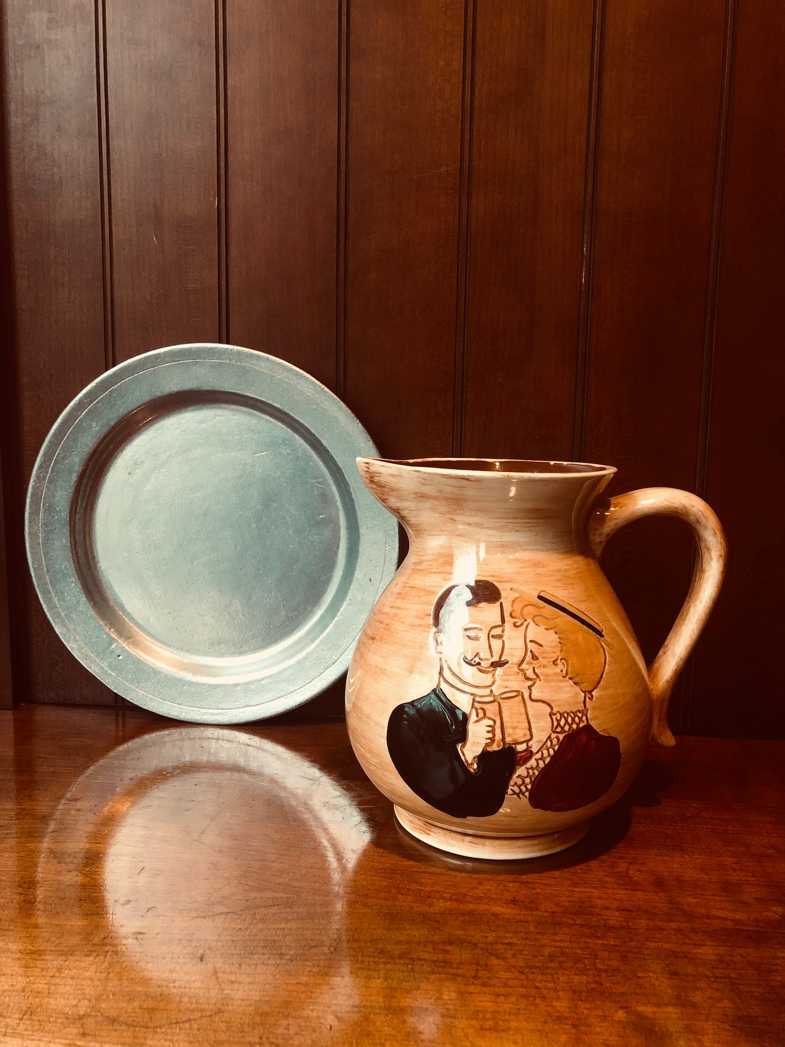 Pennsbury Pottery 7 Pitcher Midcentury Pottery Toasting and | Etsy