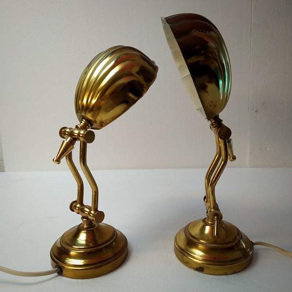 Vintage Brass Lamp - Etsy