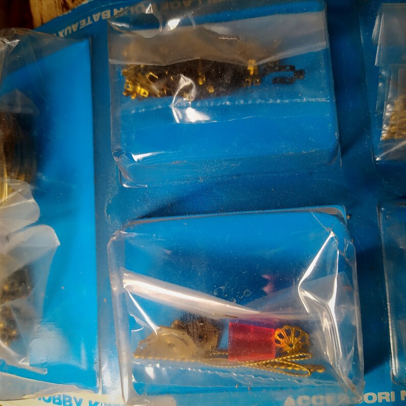 Vintage Model Ship Brass Accessories.dozens of Vintage Model Ship Brass ...