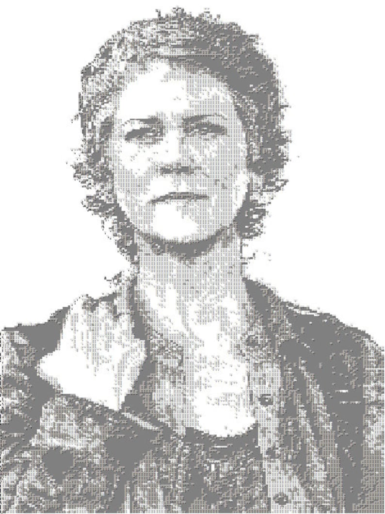 Carol the Walking Dead Graph Chart and Written Row Counts - Etsy