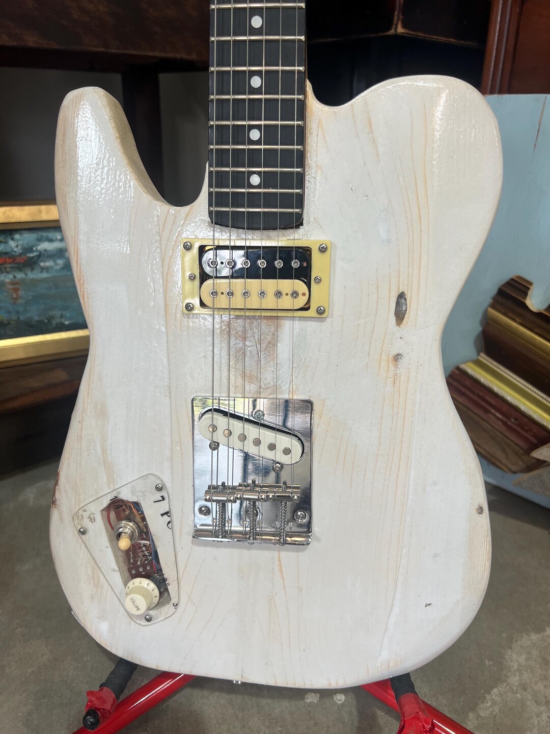 Barncaster Tele Style Guitar, Local Cut Pine - Etsy