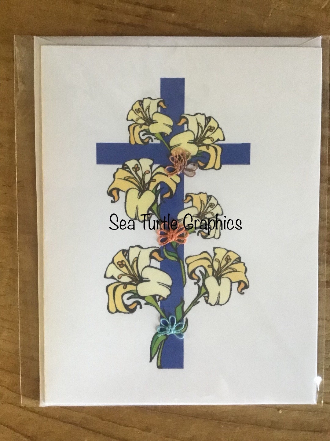 Handmade Christian Notecards With Tatted Lace Embellishments – Cross ...
