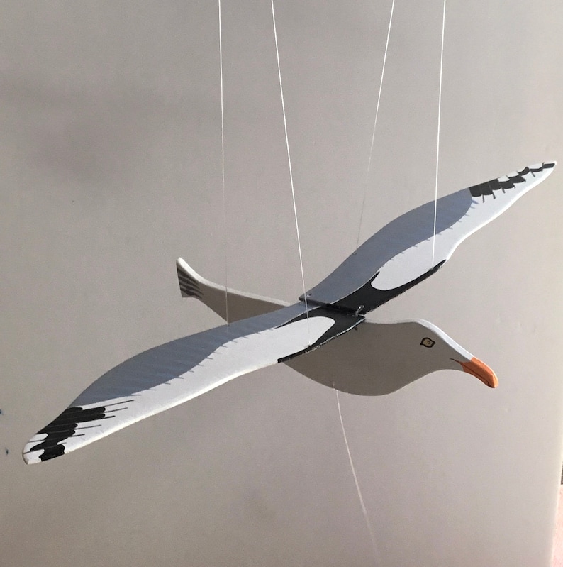 Flying Wooden Seagull - Etsy