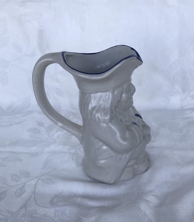Toby Jug/ Gray and Blue Toby Jug/ Collectible Pitchers/vintage Toby Jug ...