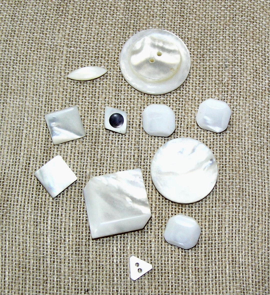 Lot of 11: Antique Shell Buttons Showing Great Variety of Shapes - Etsy