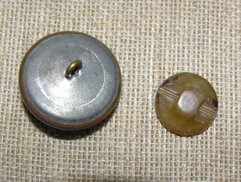 Antique Horn Buttons - Both of Roman Soldiers' Heads - Etsy