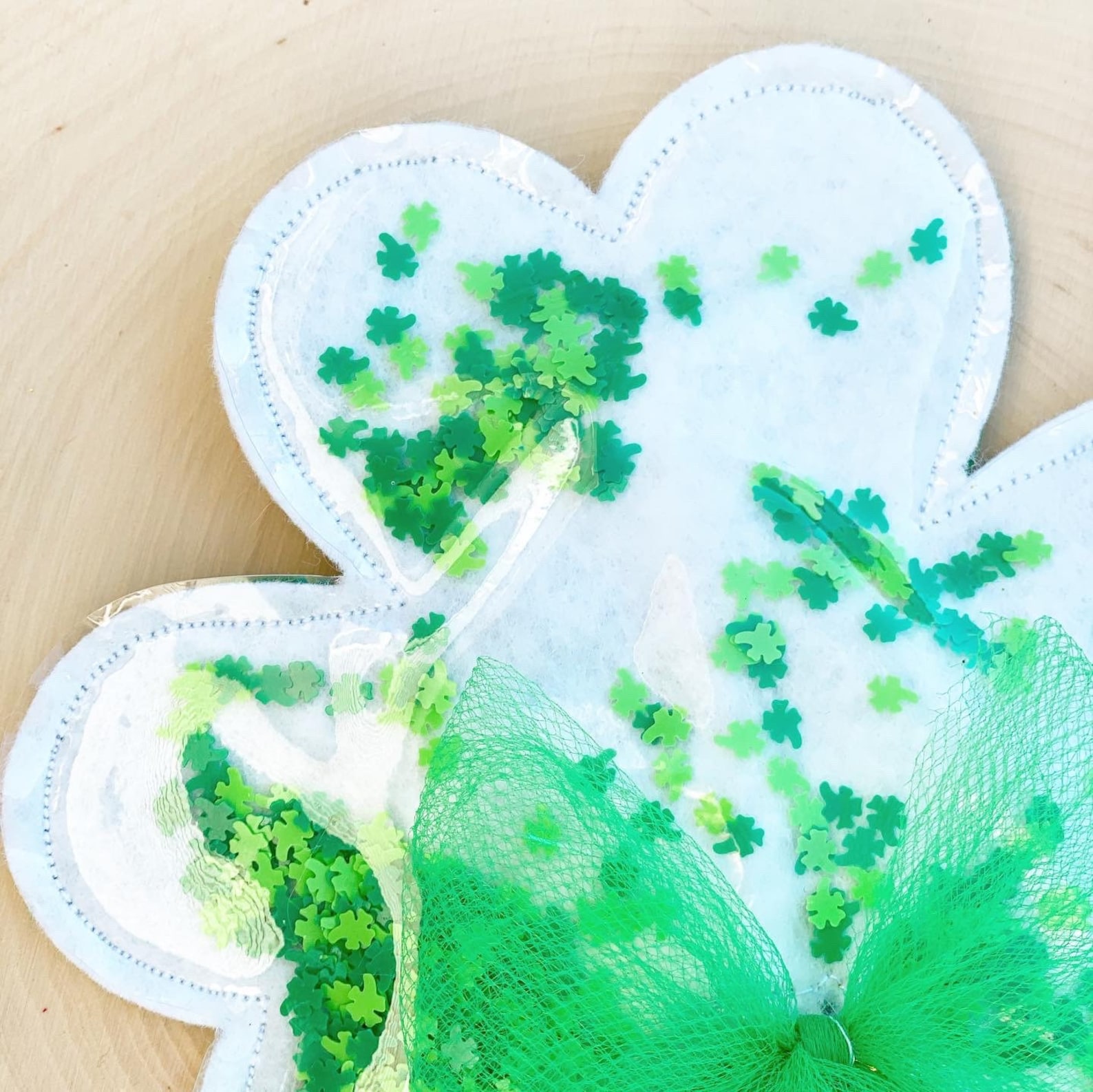 Felt Sequin Shamrock Wand - St. Patrick's Day Wand - Clover Shaker Wand ...