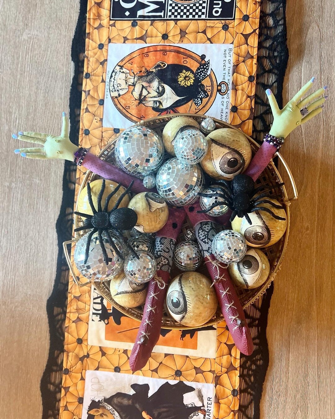 RTS Handmade Witch Arms & Legs - Halloween Home Decor - Witch Decor ...