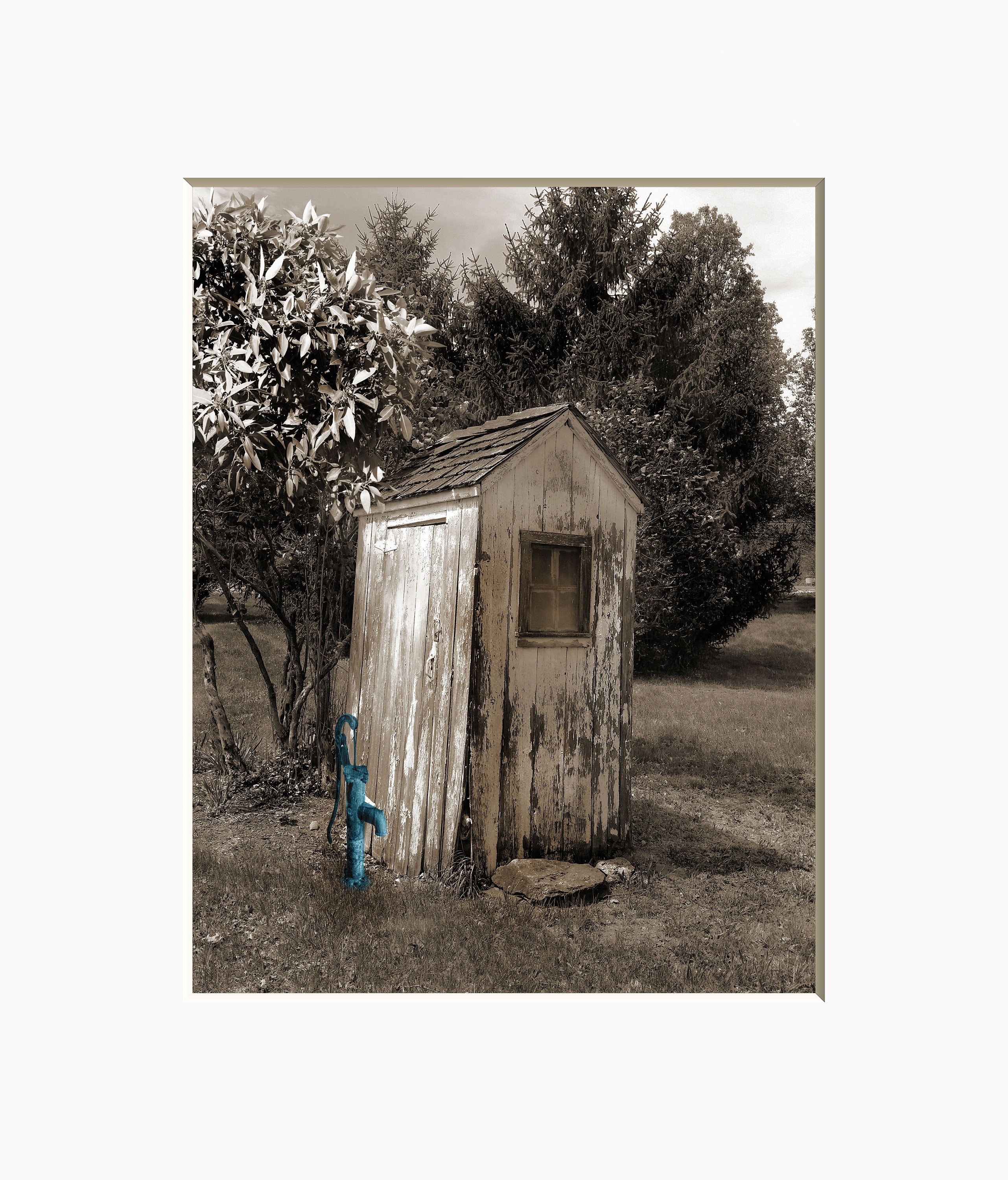 Rustic Vintage Outhouse Decor Farmhouse Country Wall Art | Etsy