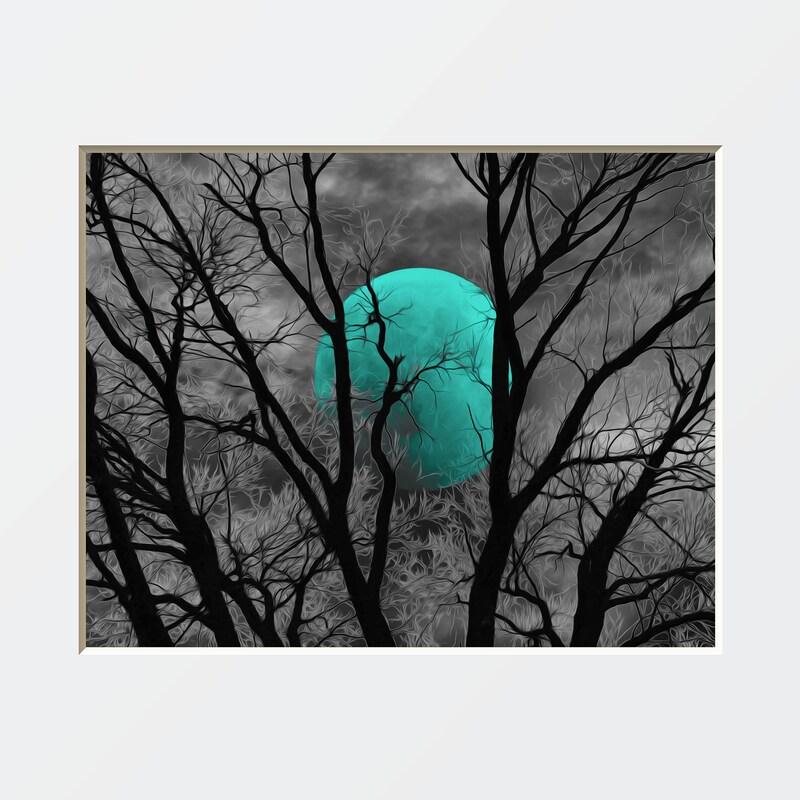 Turquoise Wall Art - Etsy