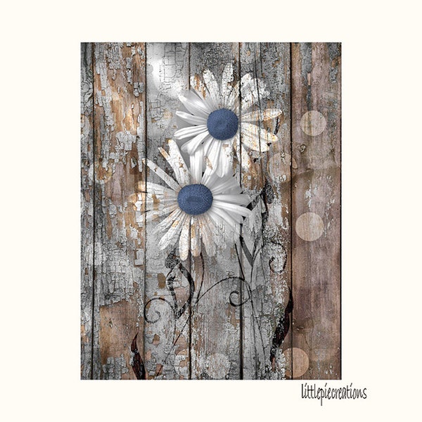 Rustic Blue Decor - Etsy