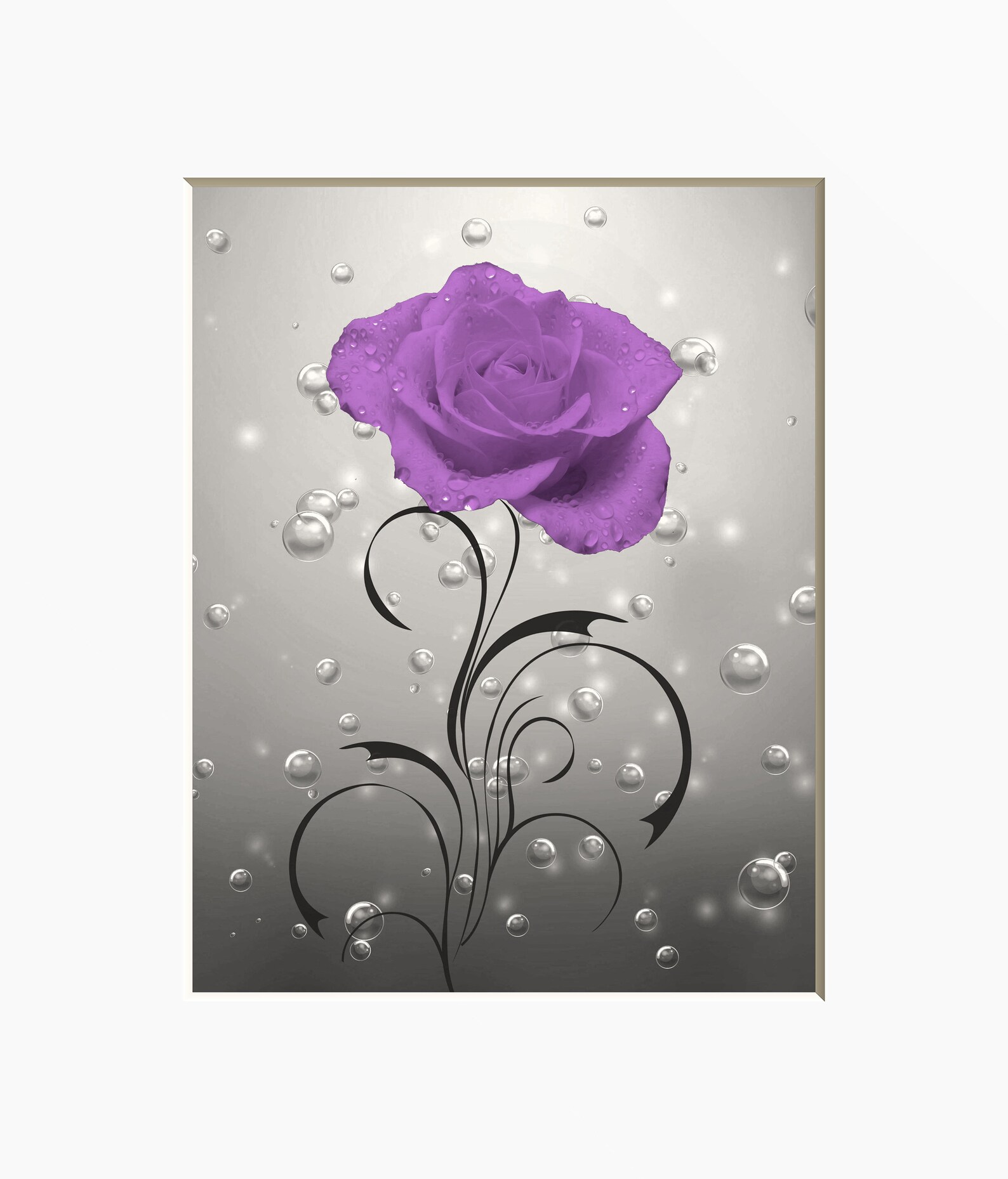 Purple Rustic Daisy Flowers Vintage Bathtub Home Decor | Etsy