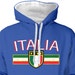 ITALY Country Sweatshirt, Italia Hoodie, Two Tone Sweatshirt, Italian ...