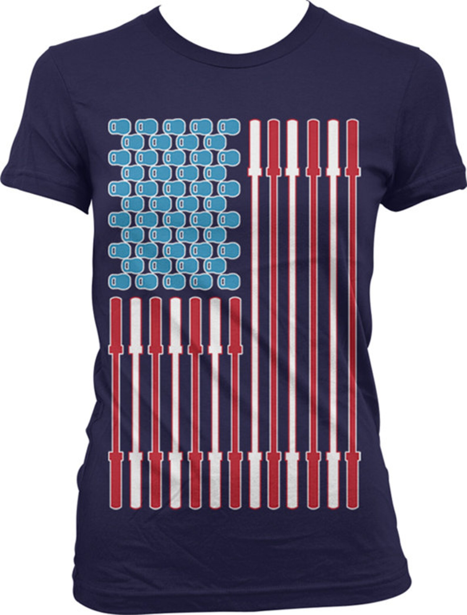 Workout Flag Ladies T-shirt USA Fitness Flag Kettlebells and - Etsy