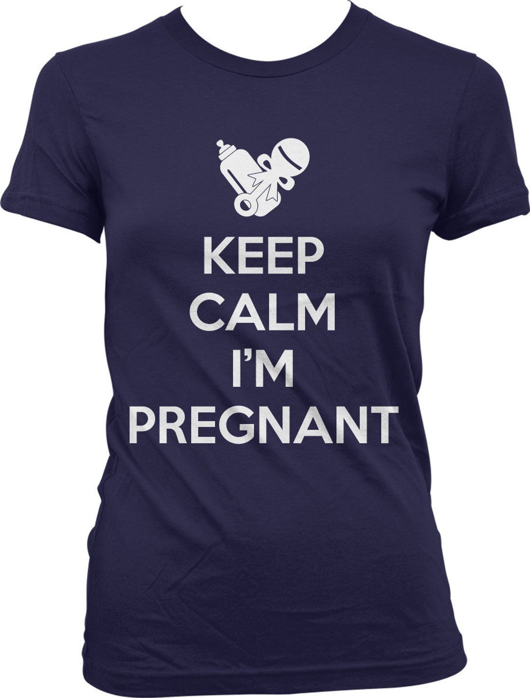 Keep CALM I'm PREGNANT Maternity / New Baby / Pregnancy / Expecting ...