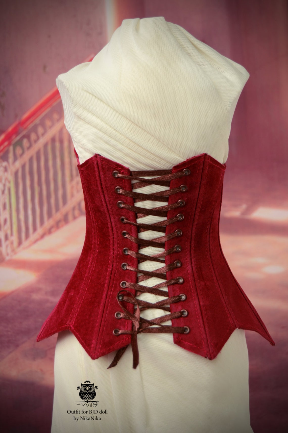 Pattern doll corset leather for bjd doll Iplehouse Eid or | Etsy