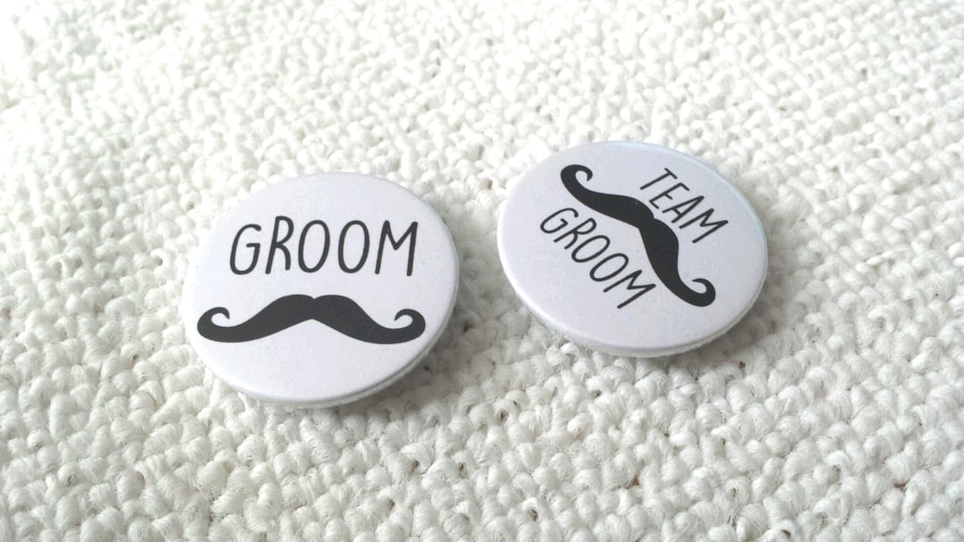Stag Do / Wedding / Team Groom Badge (A Set) - Etsy