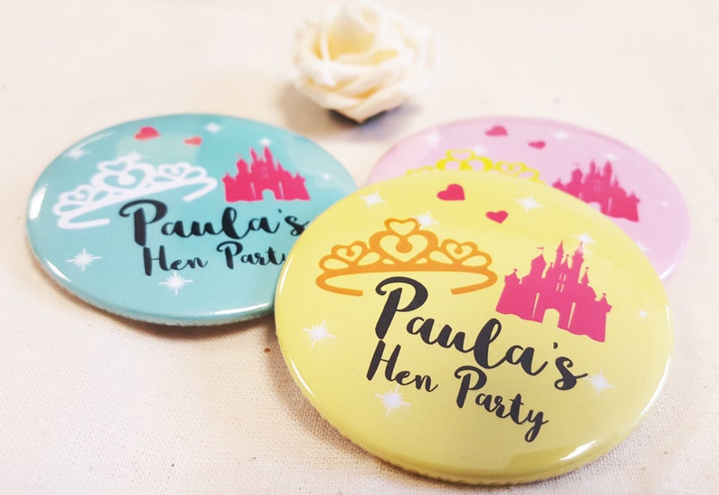 Personalised Quirky Princess Disney Theme Hen Party / Wedding - Etsy UK