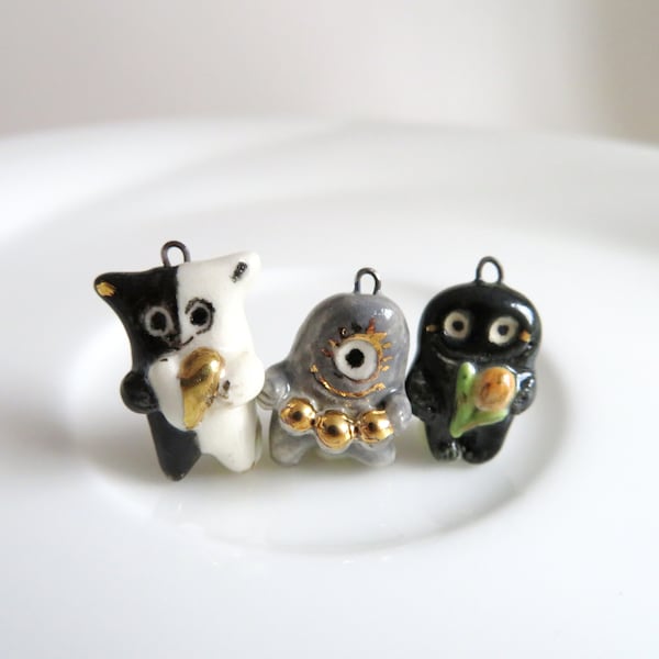 Monster Necklace - Etsy