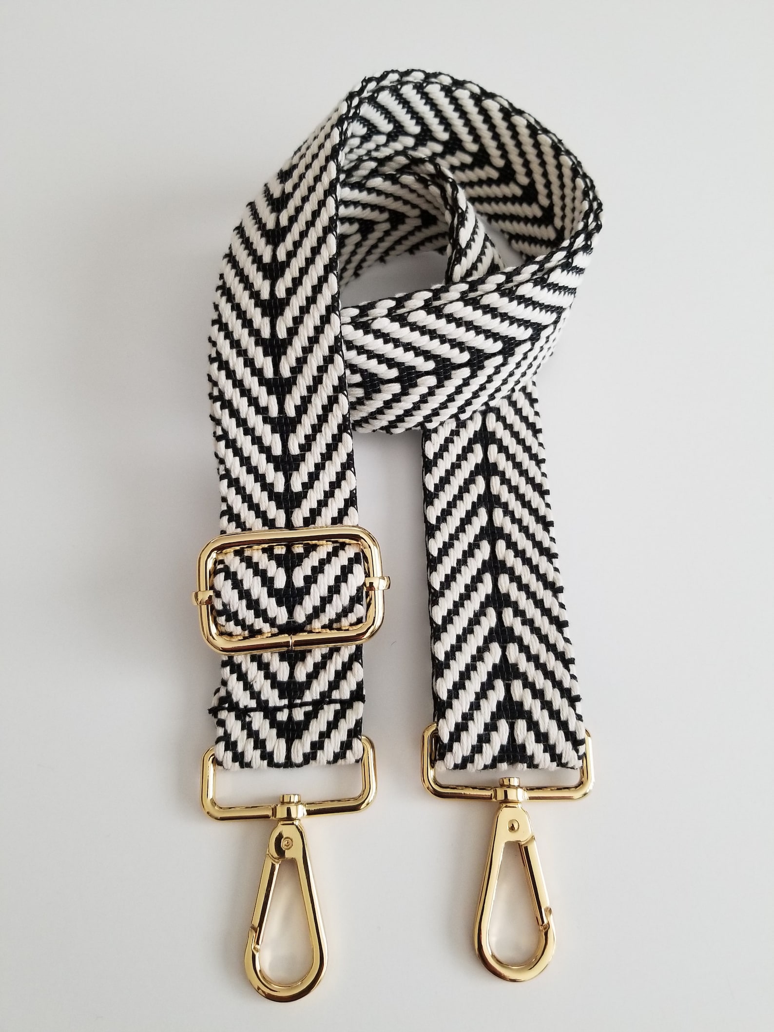 Boho Woven Purse Strap/bag Strap/ 1 1/2 Inch Wide Adjustable Crossbody ...