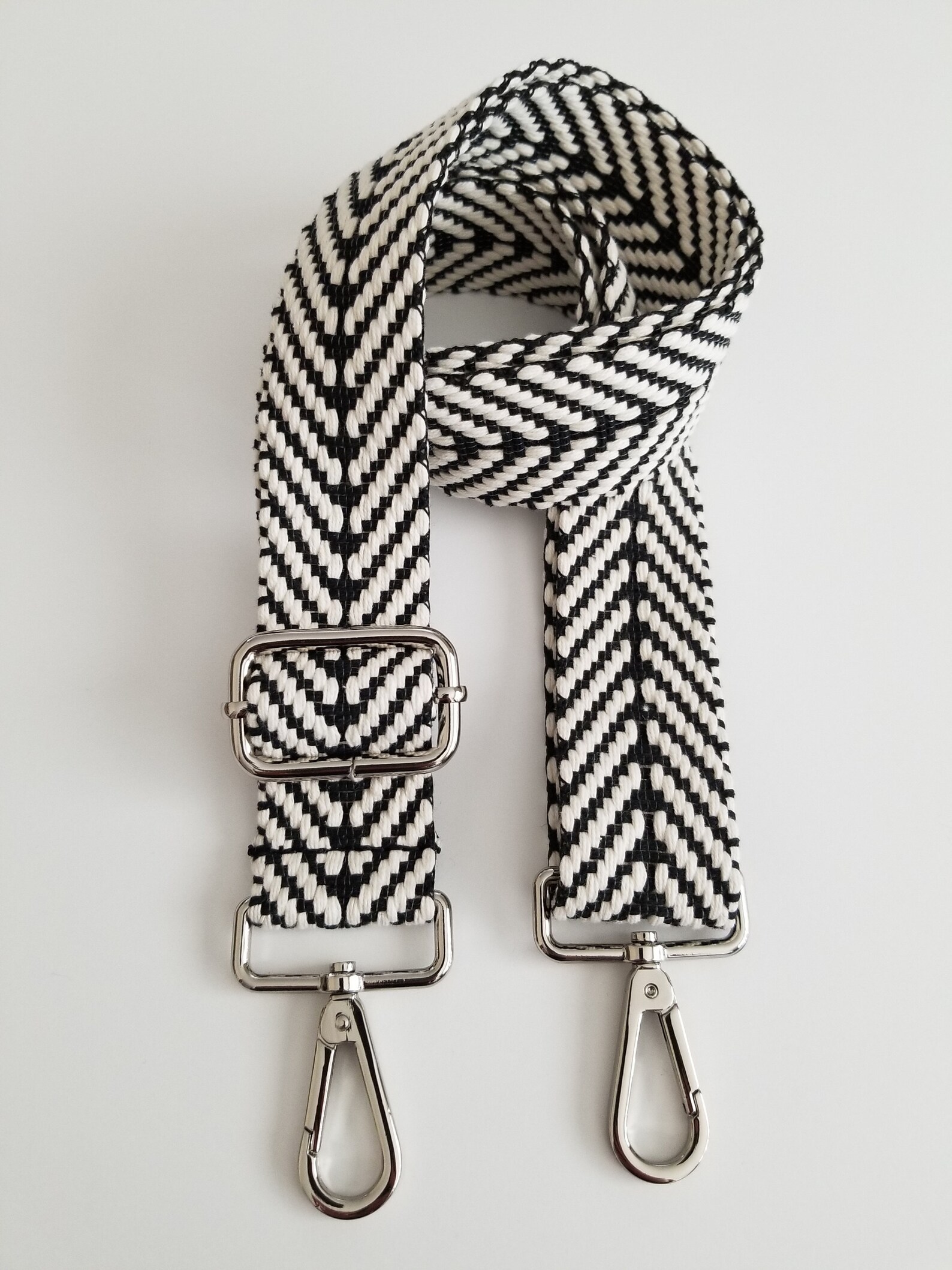 Boho Woven Purse Strap/bag Strap/ 1 1/2 Inch Wide Adjustable Crossbody ...