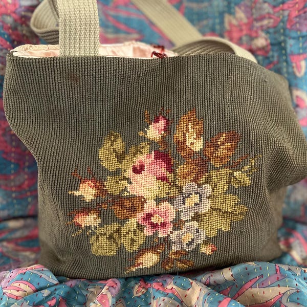 Needlepoint Bag - Etsy